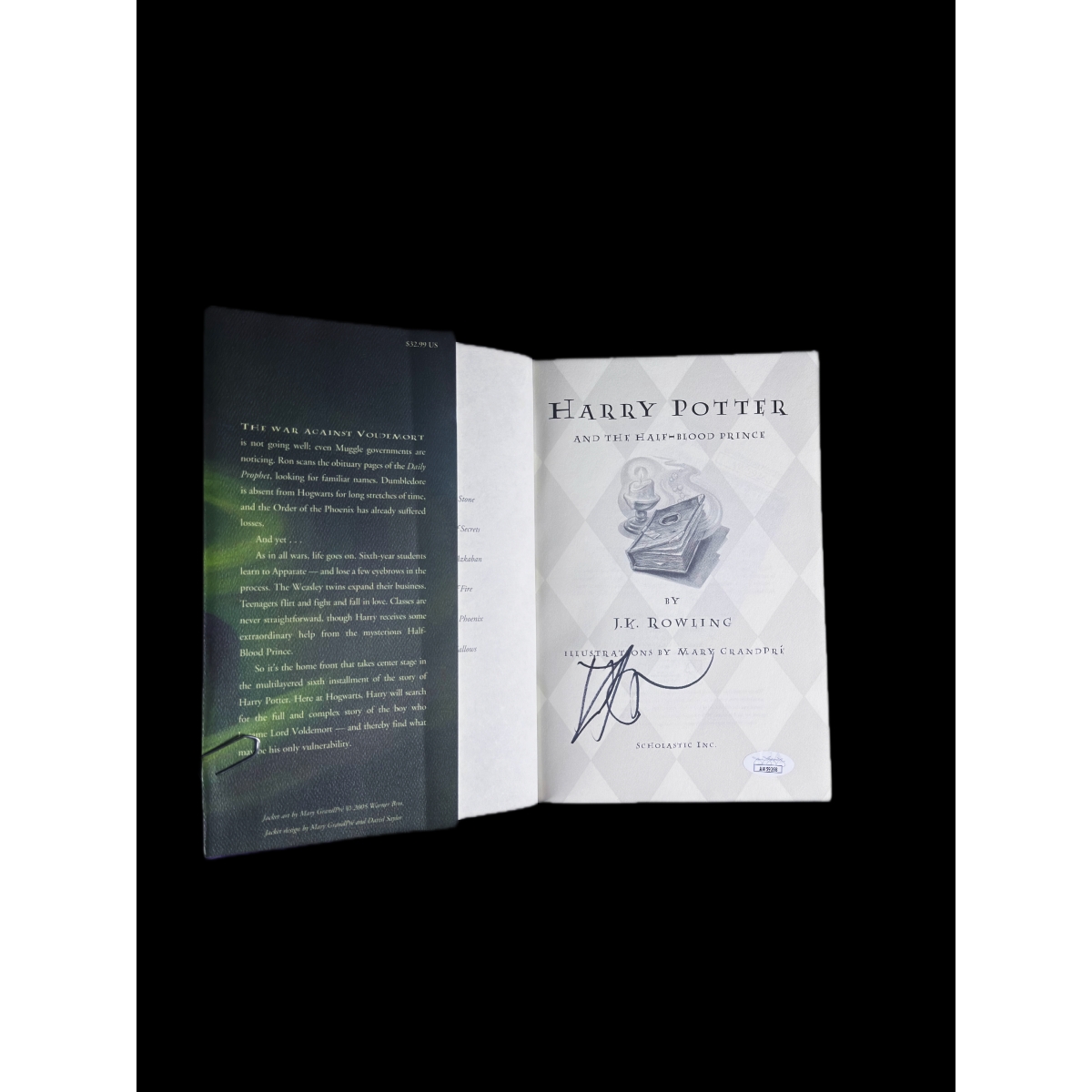 DANIEL RADCLIFFE AUTÓGRAFO – HARRY POTTER AND THE HALF-BLOOD PRINCE ...