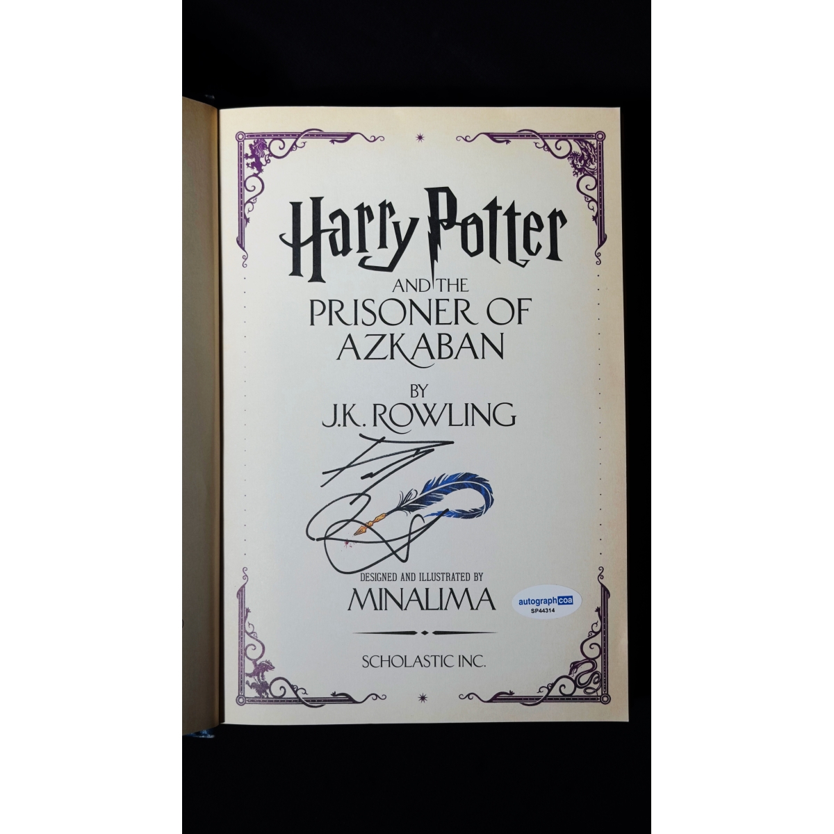 DANIEL RADCLIFFE AUTÓGRAFO – HARRY POTTER AND THE PRISONER OF AZKABAN ...